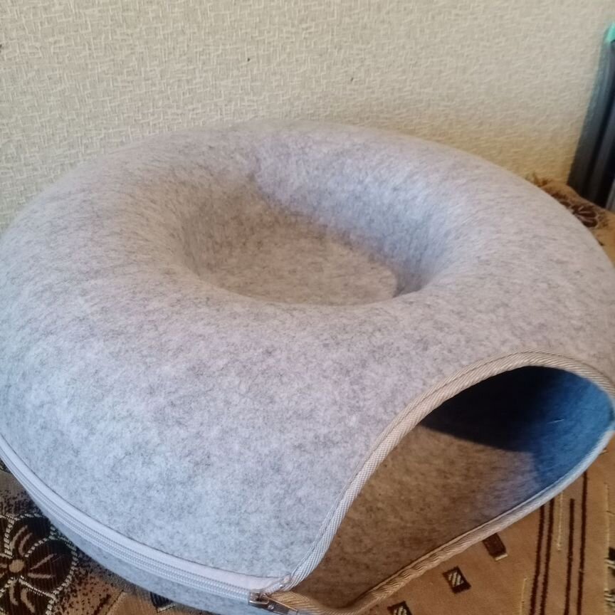 Домик бублик для кошек