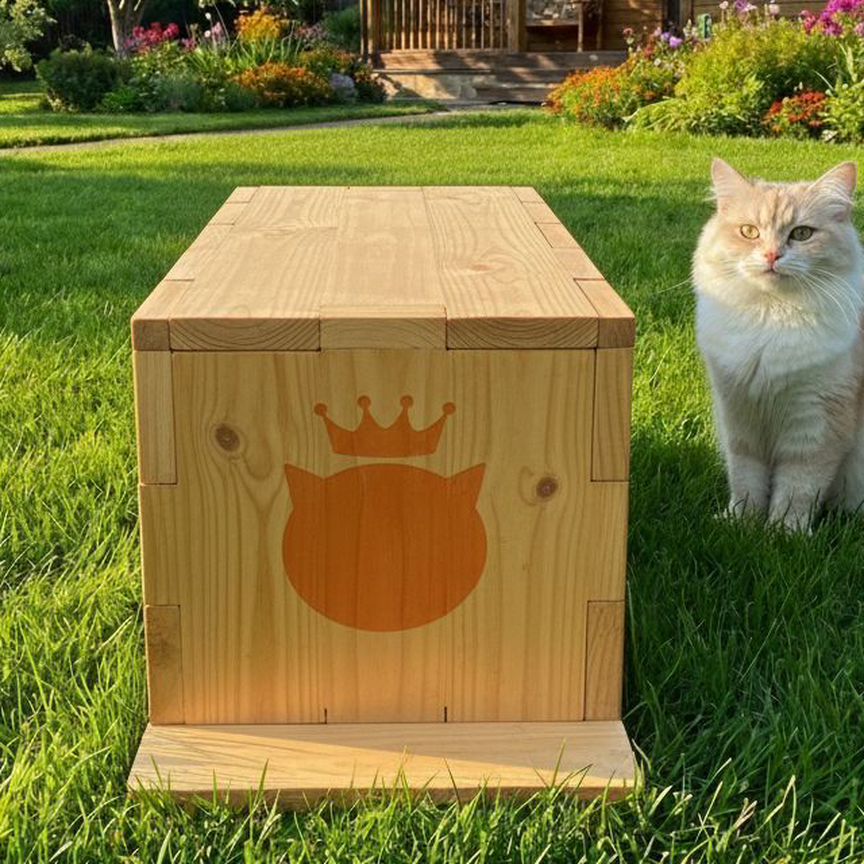 Домик для кошки(утепленный)