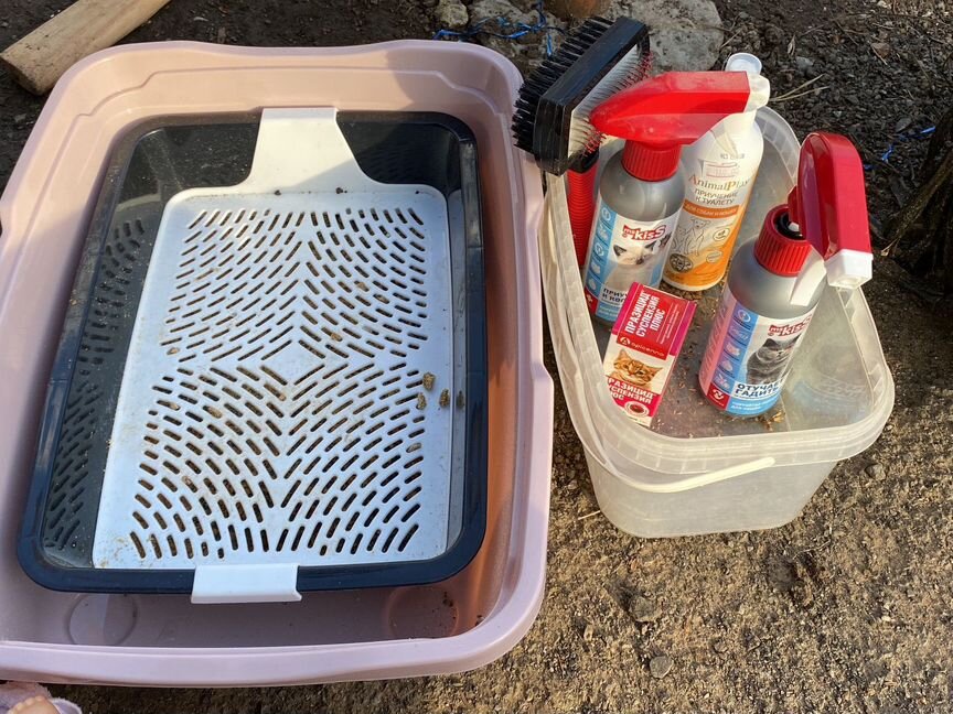 Лоток для кошек большой