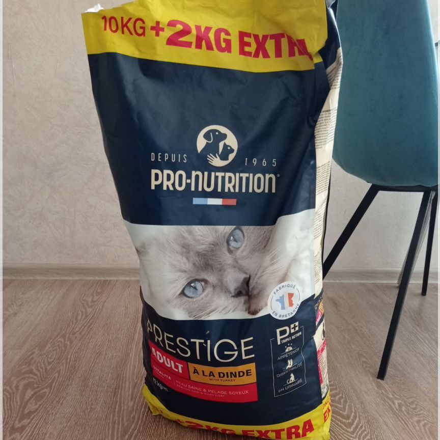 Кошачий корм сухой Prestige