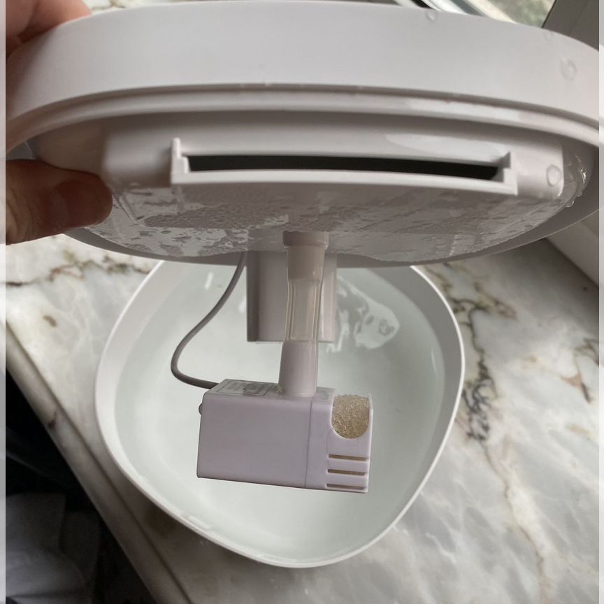 Умная поилка для котов и собак с датчиком движения