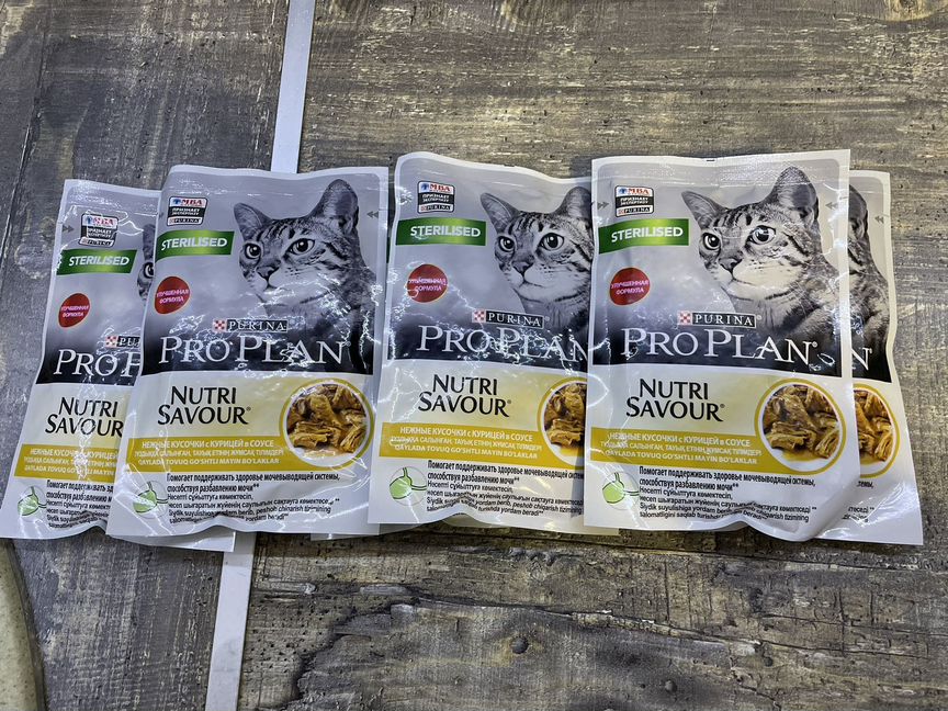 Влажный корм для кошек PRO plan