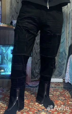 Джинсы Drugonit Emanuel drugon handmade купить в Москве | Личные вещи ...