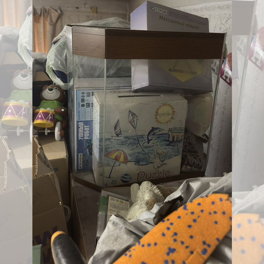 Аквариум на 50 литров с трещиной