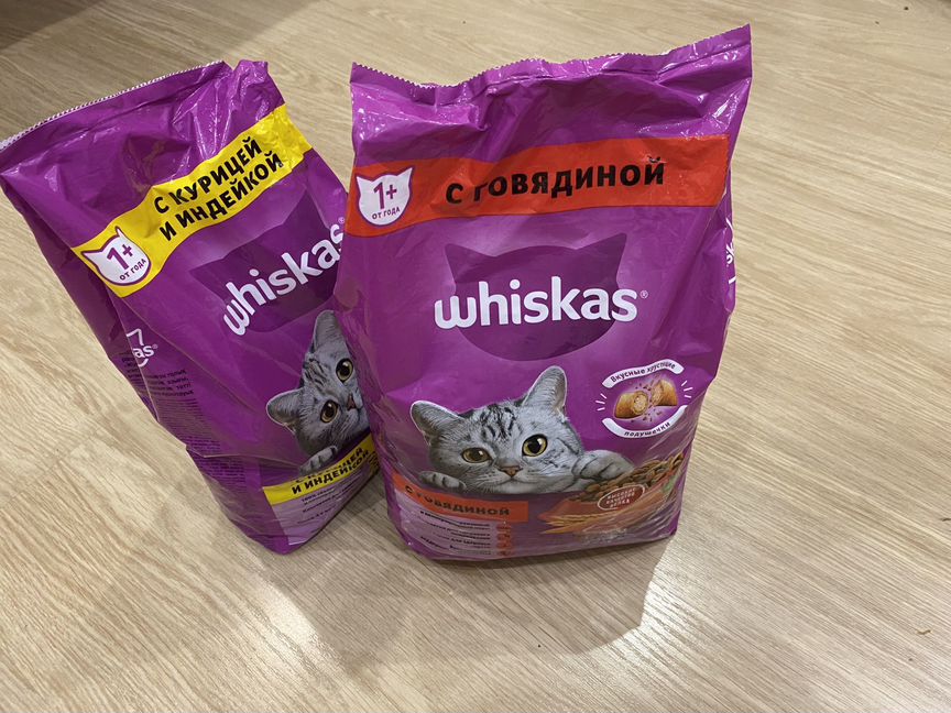 Корм сухой для кошек Whiskas