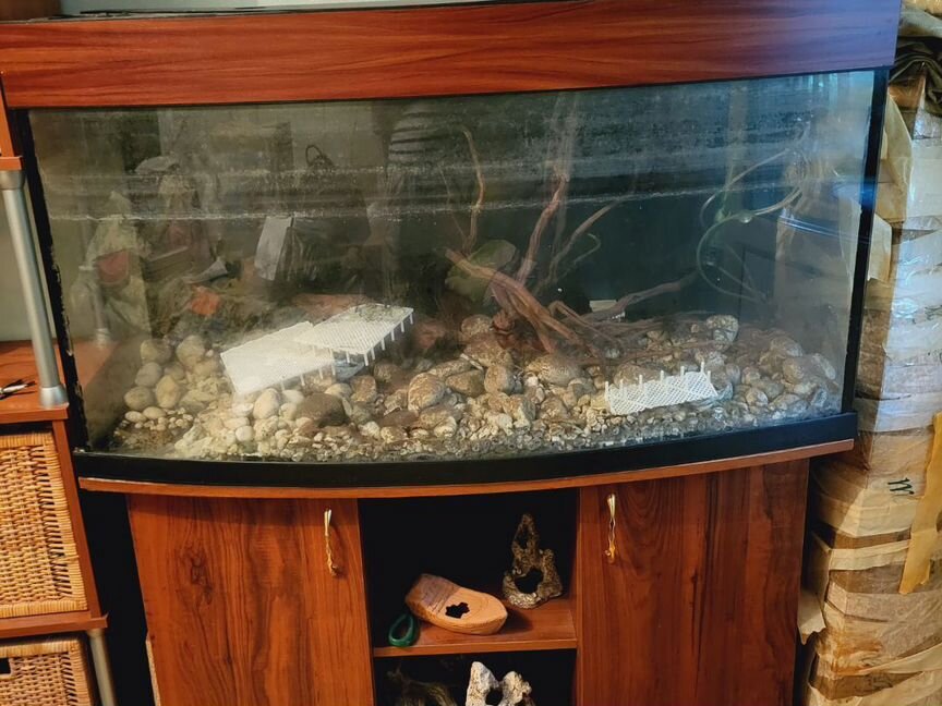 Аквариум 270 литров с тумбой