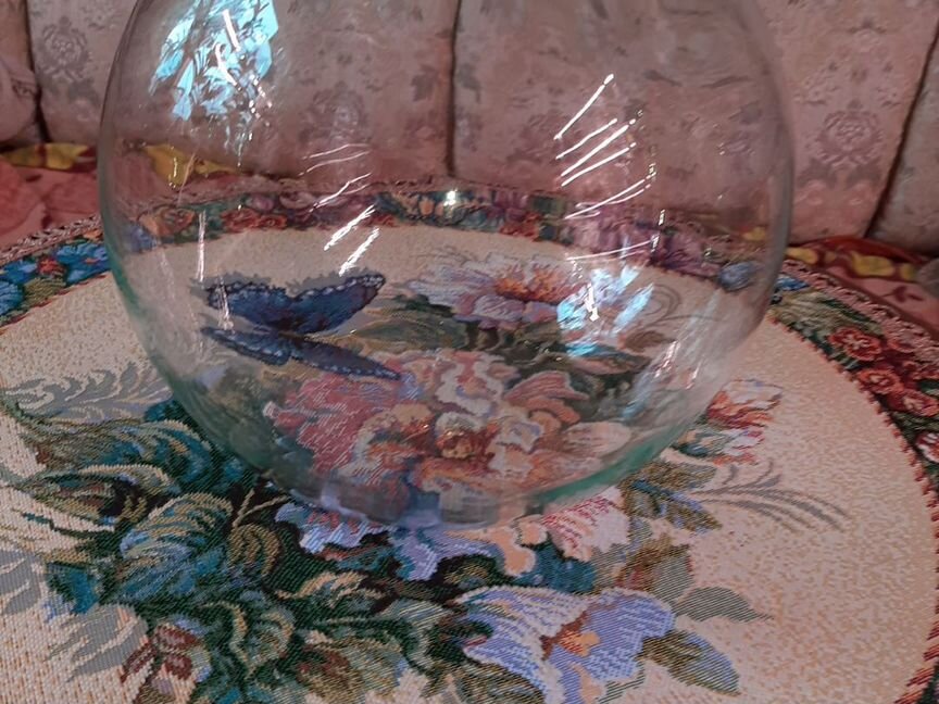 Аквариум круглый 8л