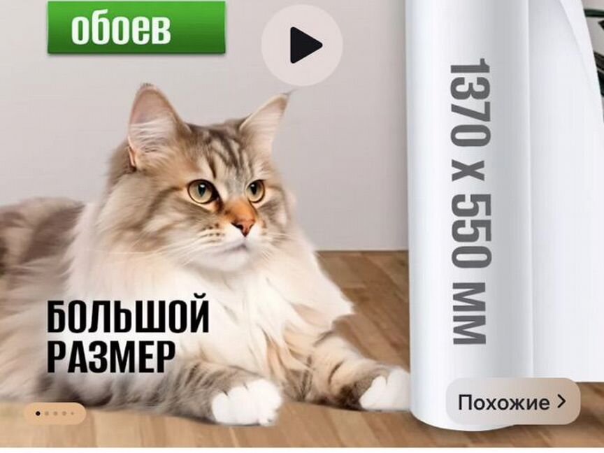 Пленка защитная от котов
