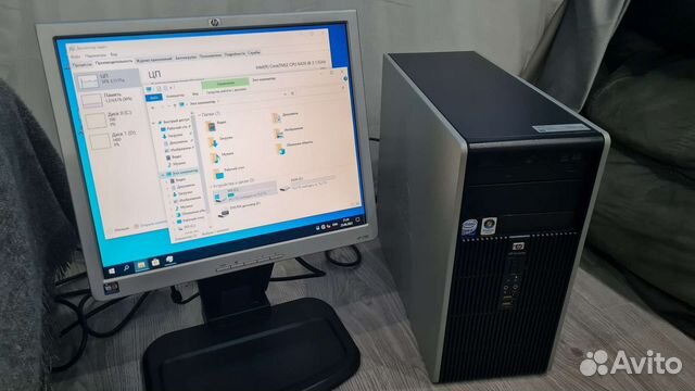 HP Compaq dc5700 Microtower купить в Москве | Электроника | Авито