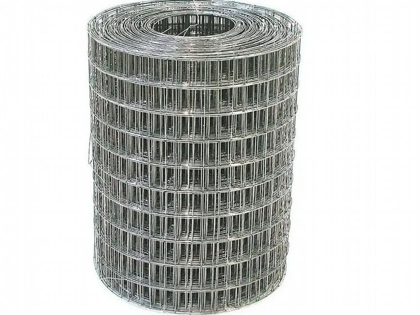 Сетка сварная оцинкованная ячейка 25х50 мм, d-1,4