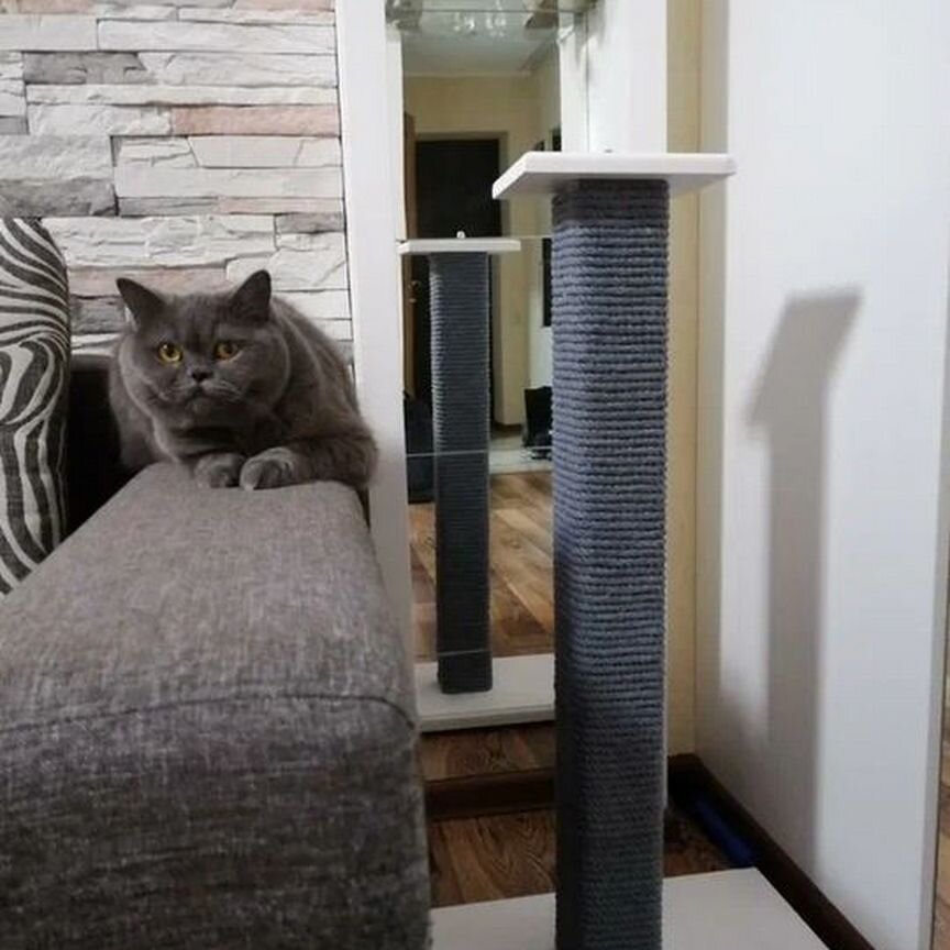 Когтеточка домик для кошки