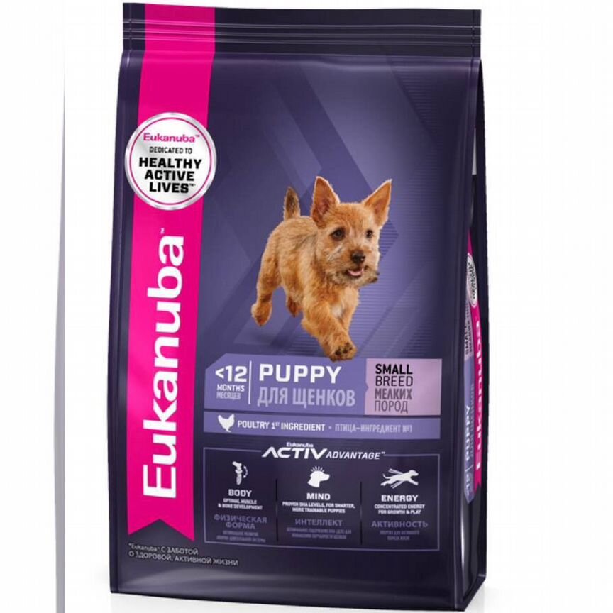 Корм для собак eukanuba