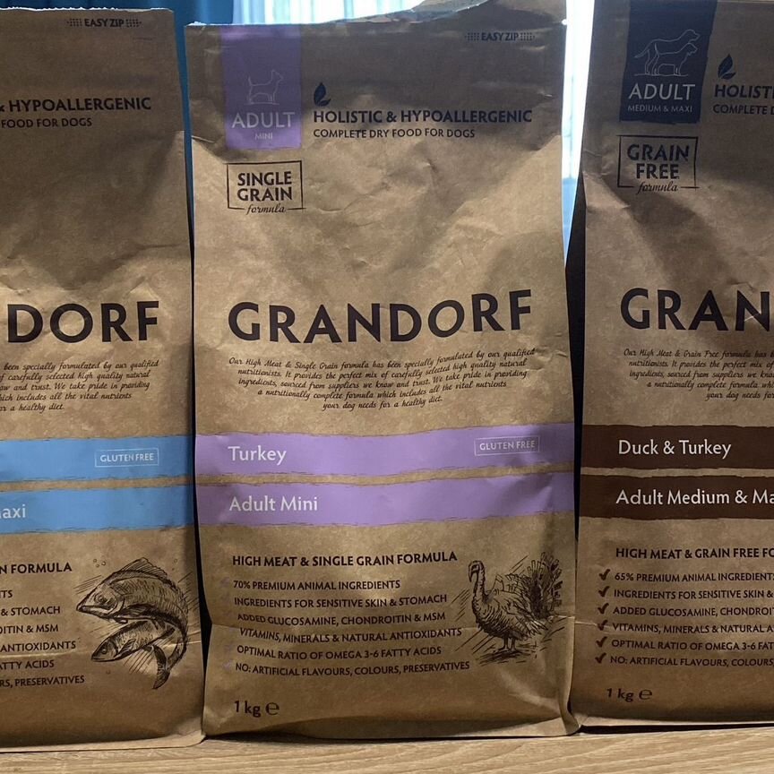 Корм для собак grandorf