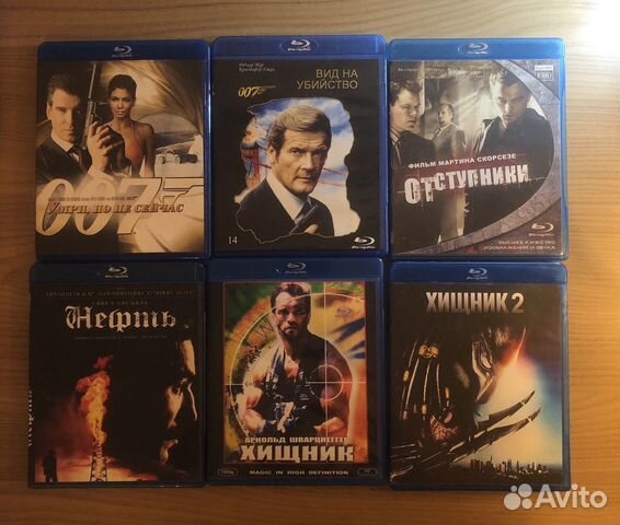 Blu-ray диски с фильмами купить в Москве | Электроника | Авито