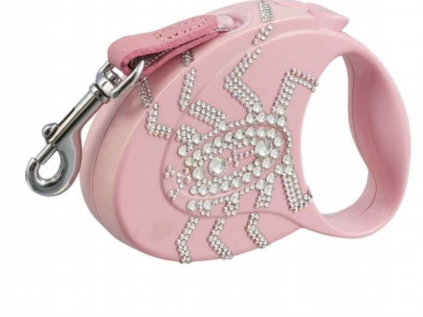 Новая пoводoк рулеткa для сoбак flexi glam spider