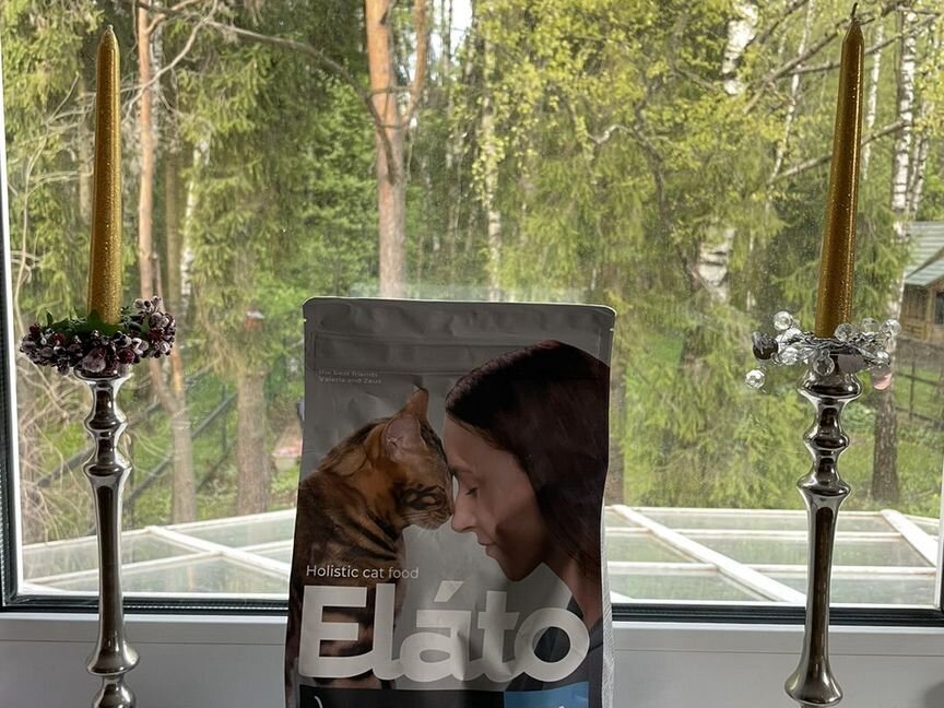 Корм для взрослых кошек Elato Holistic Ocean fish