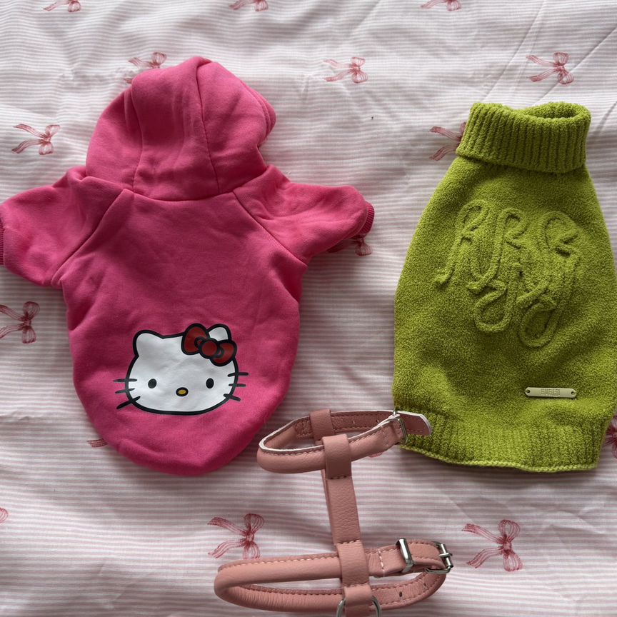 Одежда для маленьких собак xs-s шлейка для собак