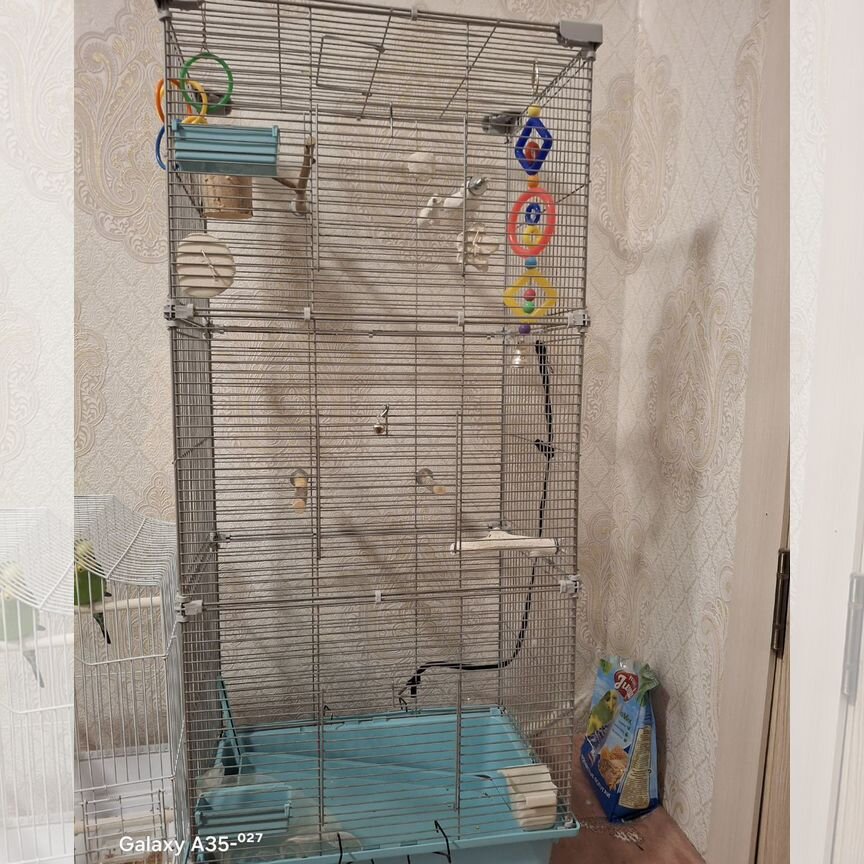 Клетка большая для попугаев