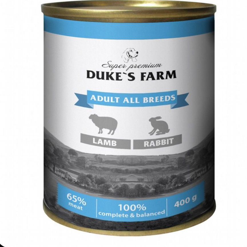 Корм для собак мягкий диетический Duke’s farm