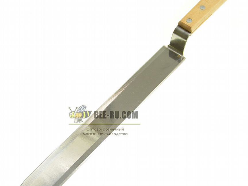 Нож пасечный Honey-L285 (нержавейка, 285 мм,1мм)