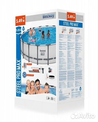 Каркасный бассейн 561FJ Bestway 549х132 см купить во Владивостоке ...