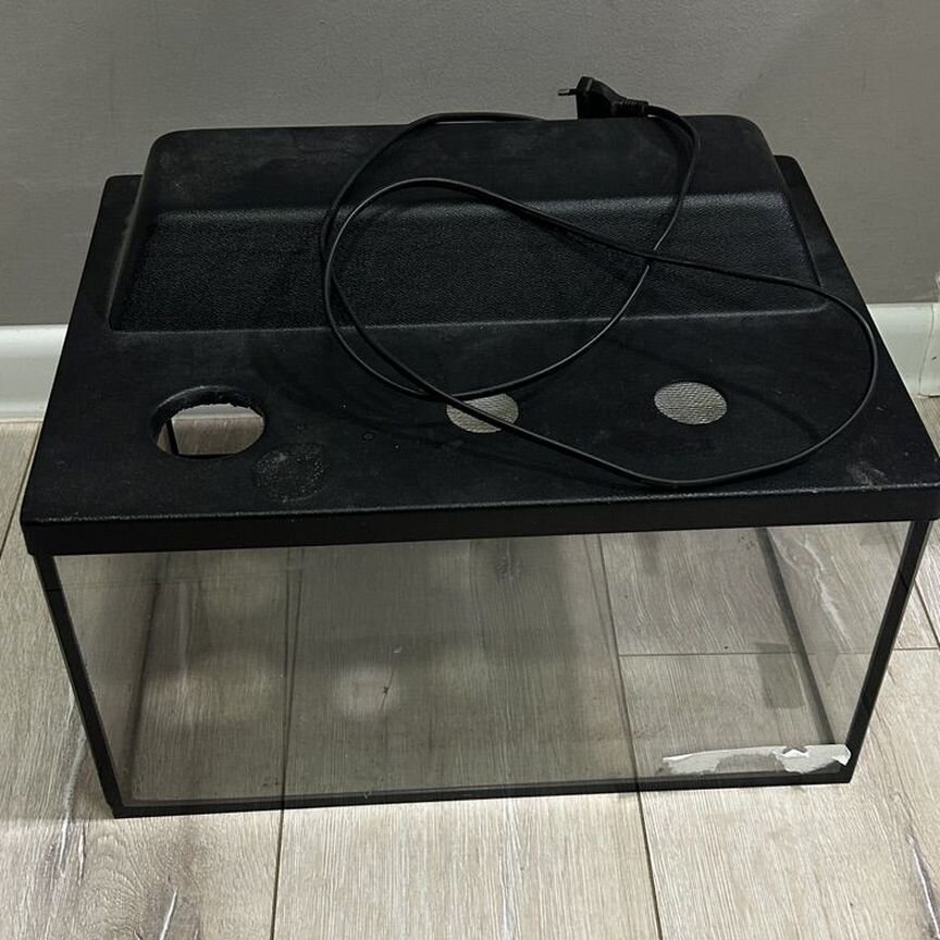 Террариум с трещиной 25л