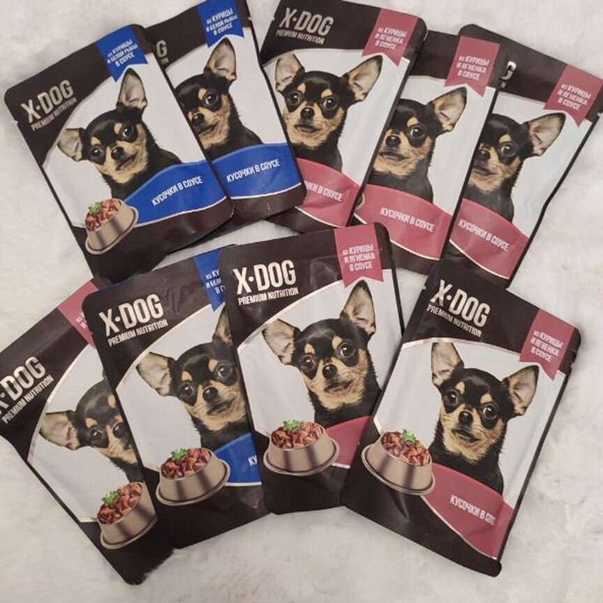 Корм для собак, влажный