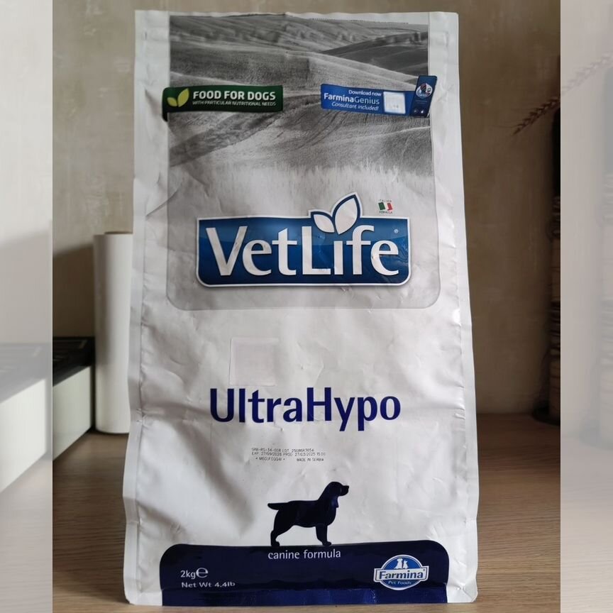 Farmina Vet Life Ultrahypo сухой корм для собак