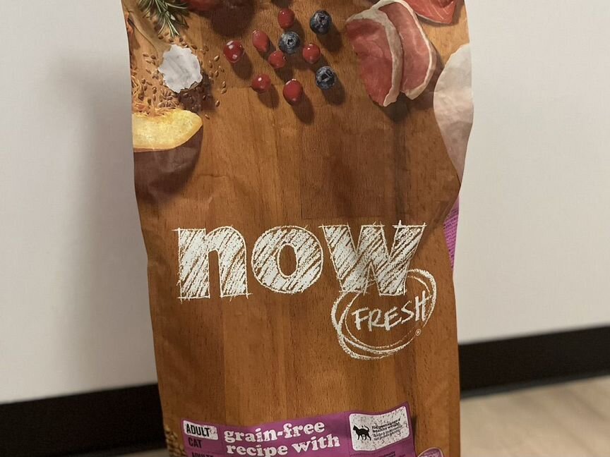 Корм now fresh для кошек