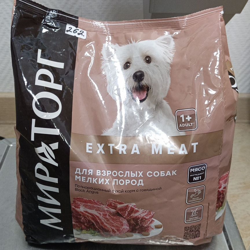 Сухой корм для собак Мираторг 1,5 кг