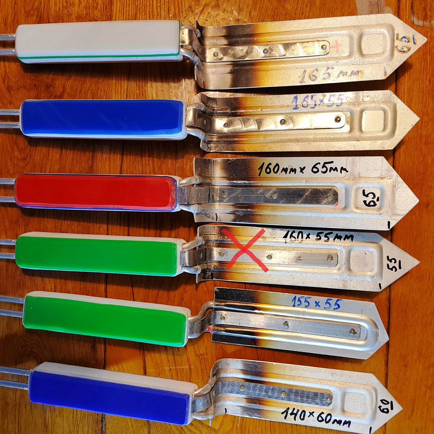 Нож паровой для вскрытия сотовых рамок