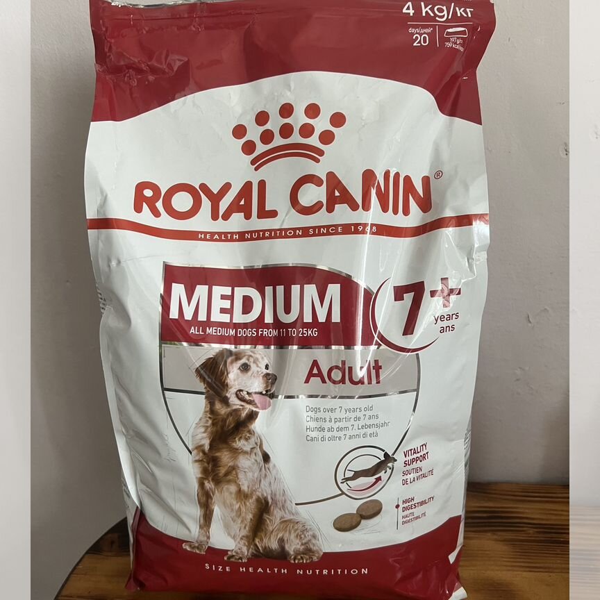Сухой корм для собак Royal Canin Medium Adult 7 