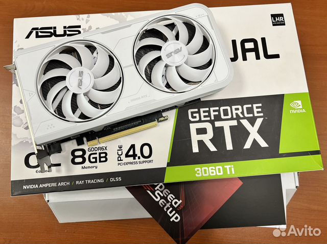 Asus 3060ti dual 8Gb (белая, 6х память) купить в Москве | Электроника ...