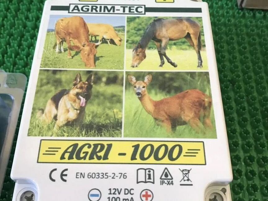 Электропастух agri 1000 / 0,8 Дж / 0,6 Дж / 8 км