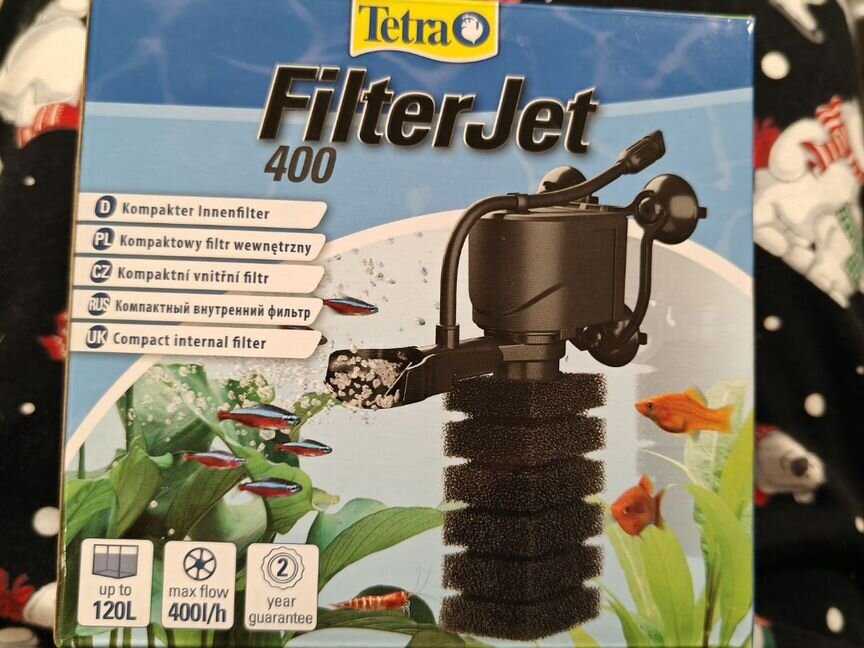 Фильтр Tetra FilterJet 400 для аквариумов 50-120 л