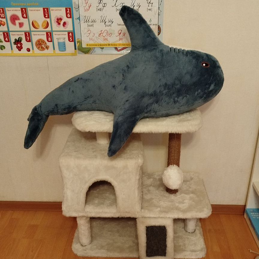 Домик для кошки с когтеточкой