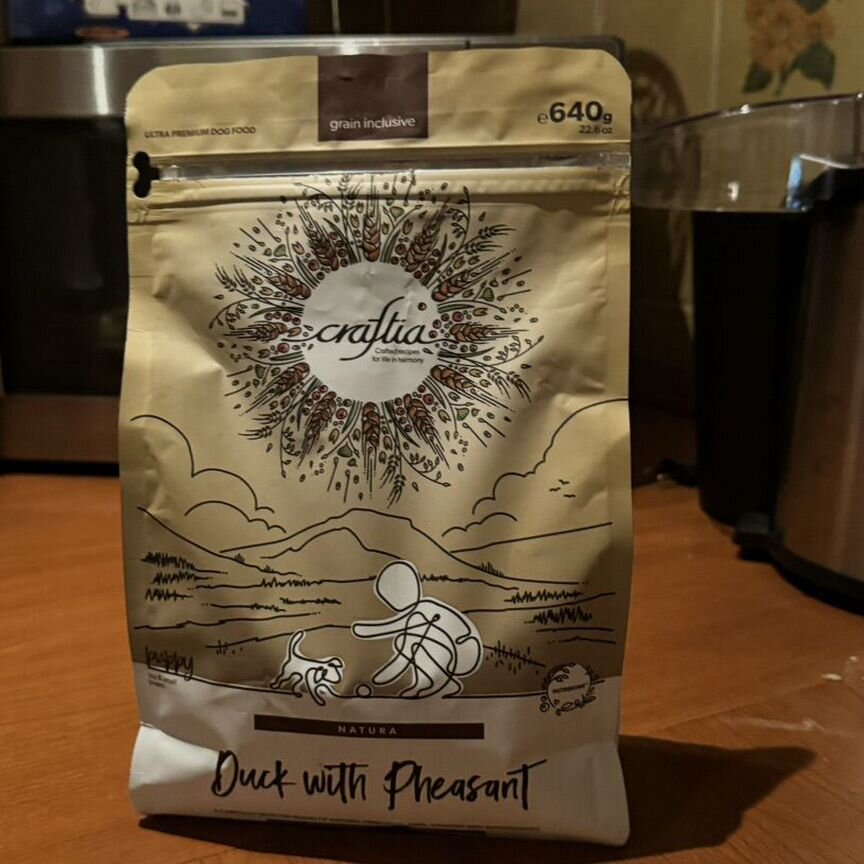 Корм для щенков и собак craftia