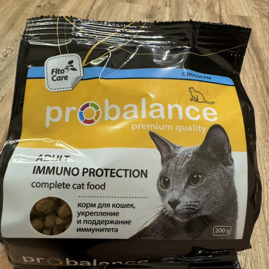 Корм для кошек Probalance с лососем