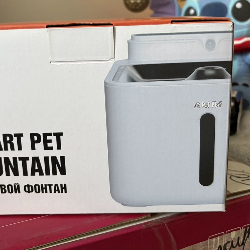 Поилка для кошек с датчиком движения