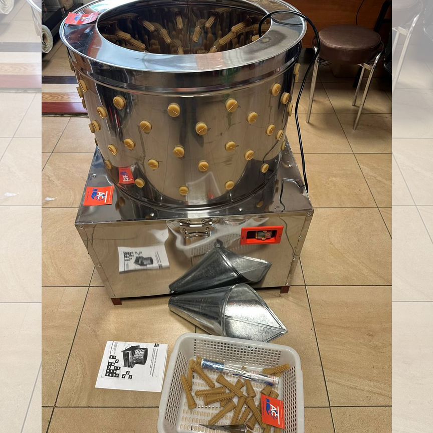 Перосъемная машина NT600B (гуси, курицы, индюки)