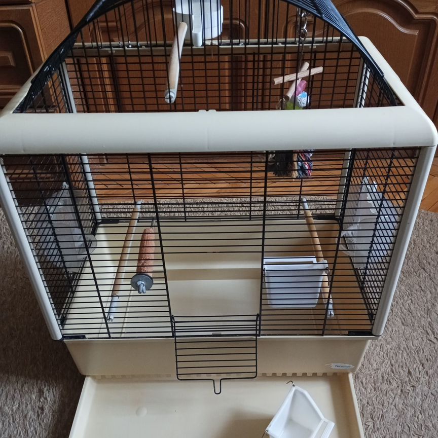 Клетка для волнистого попугая большая