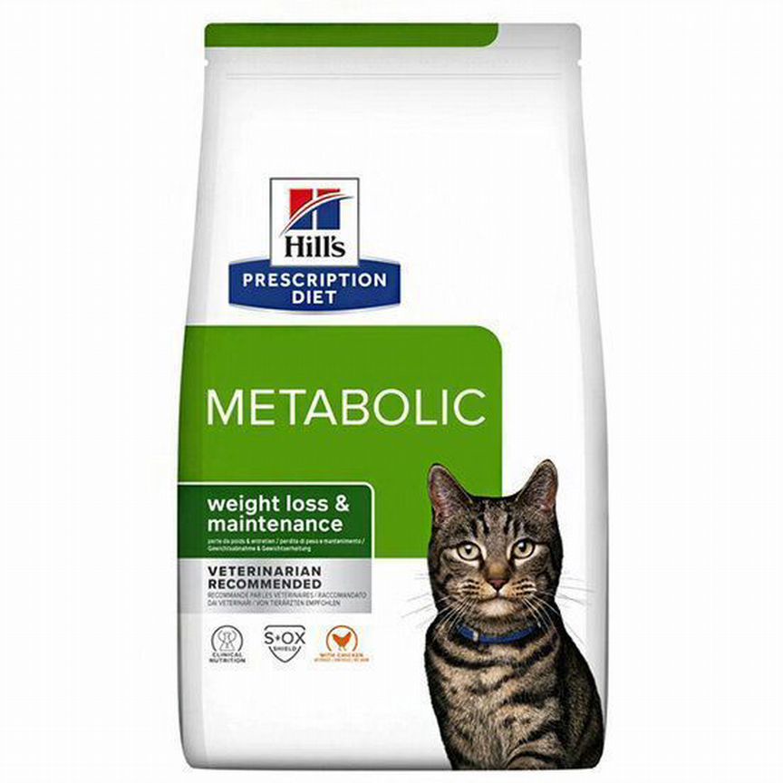 Hill's Metabolic для снижения веса, курица, 8 кг