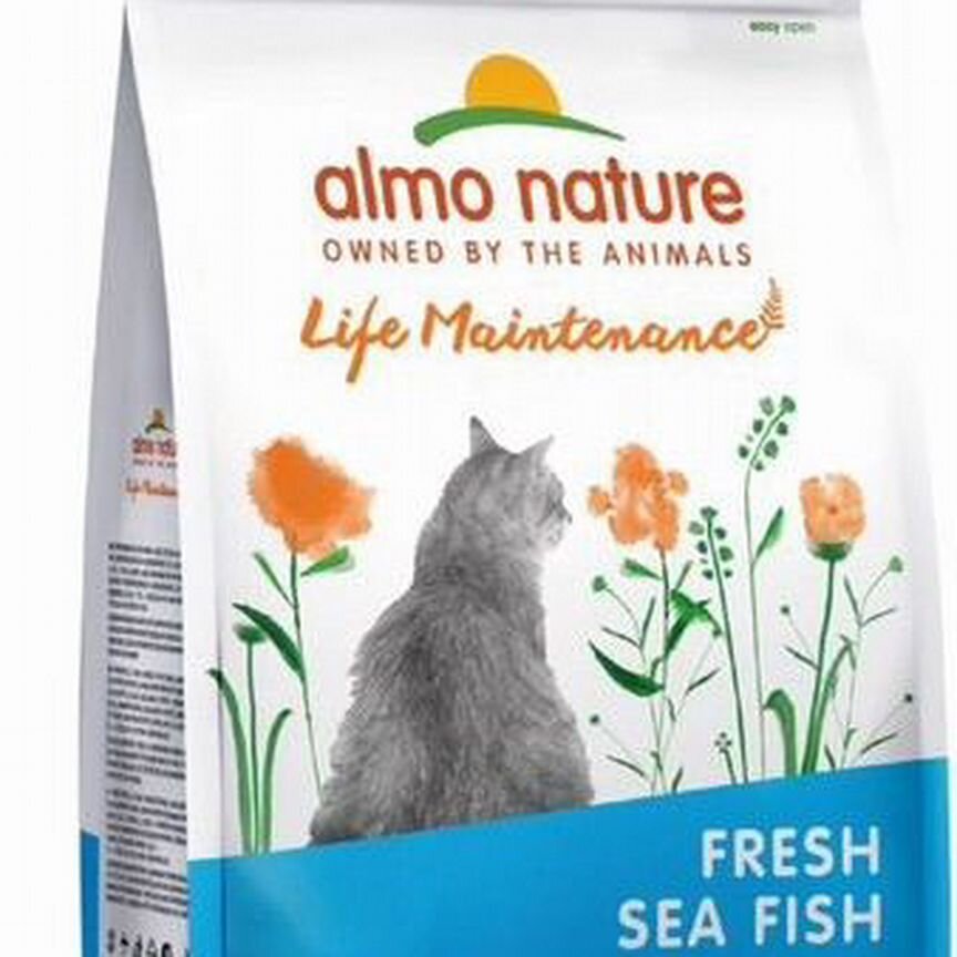 Корм для кошек almo nature fresh sea fish