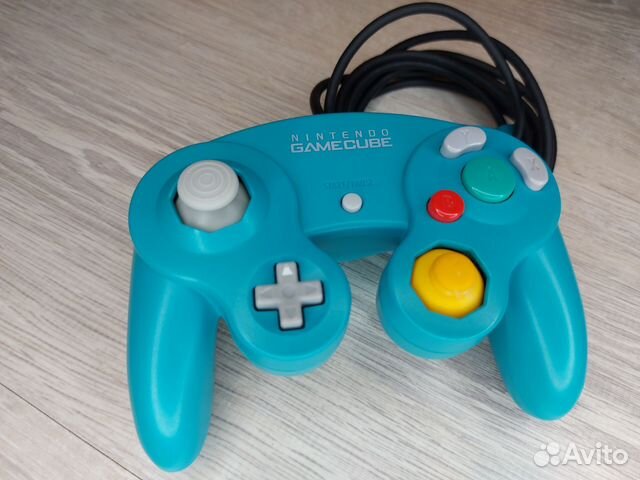 Nintendo GameCube Emerald Blue Изумруд Контроллер купить в Калининграде ...