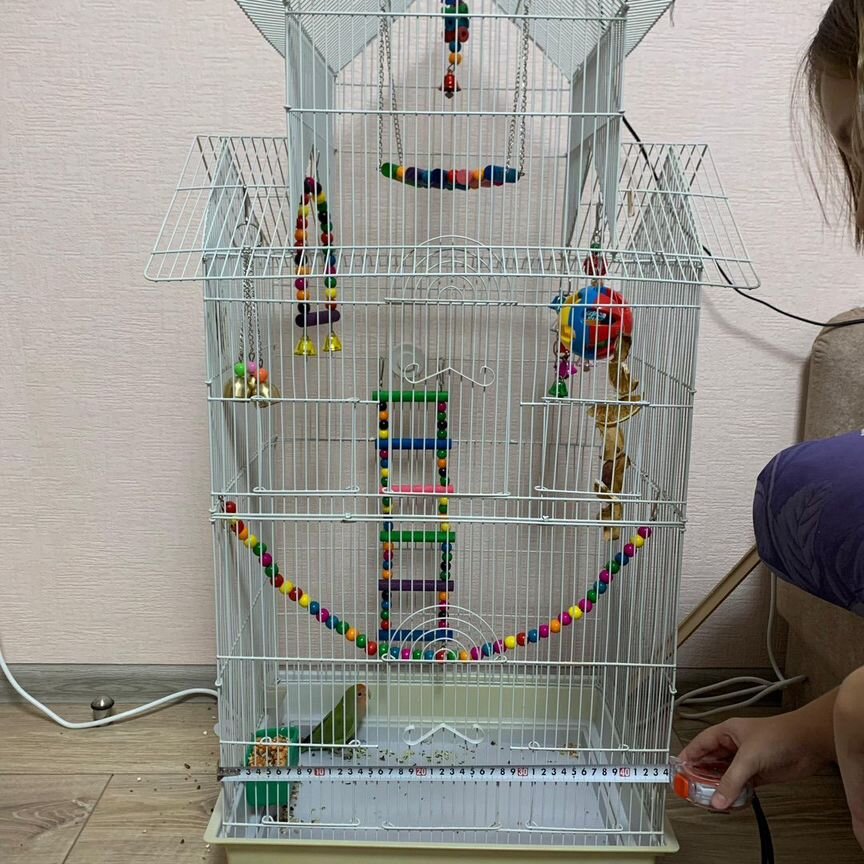 Клетка для попугая бу
