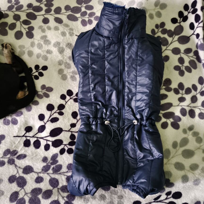 Куртка утепленная для собаки кобеля средних пород