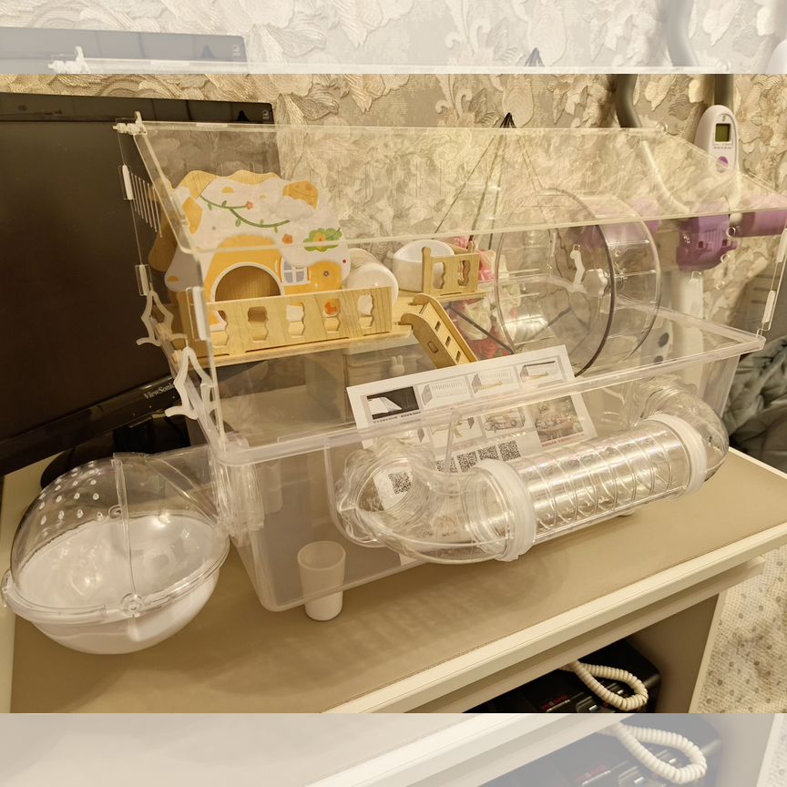 Клетка для хомяка новая