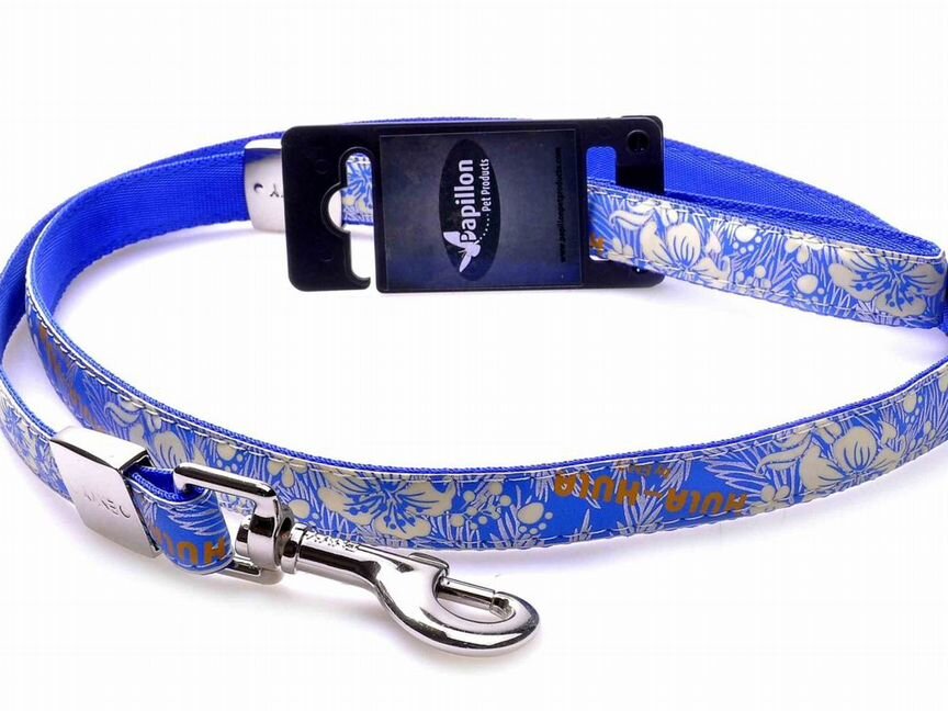 Papillon поводок с рисунком