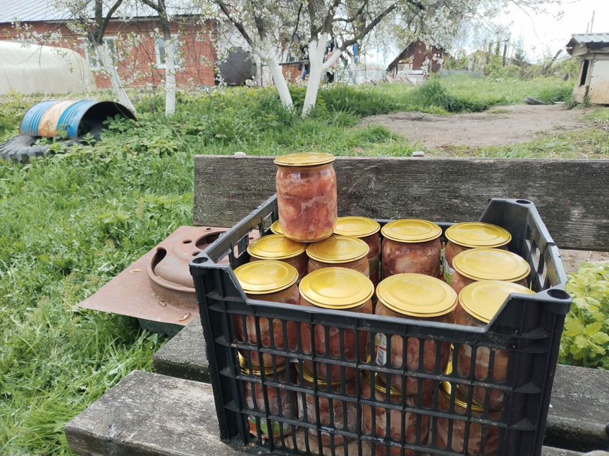 Тушенка куриная для собак