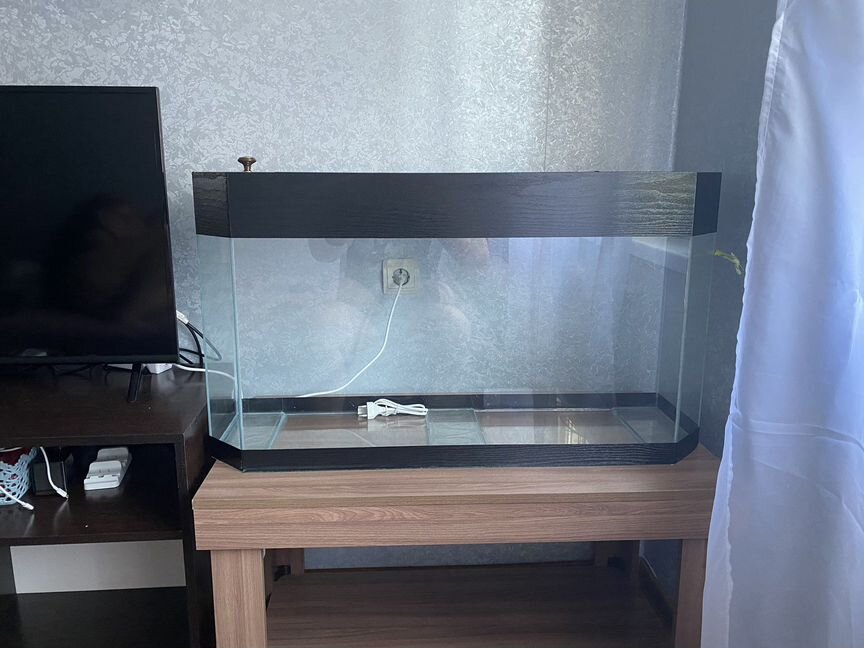 Аквариум понарамный 110л